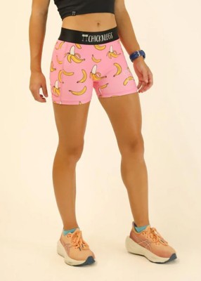 Women's ChicknLegs Blue Bananas Compression Shorts | SCHEELS.com