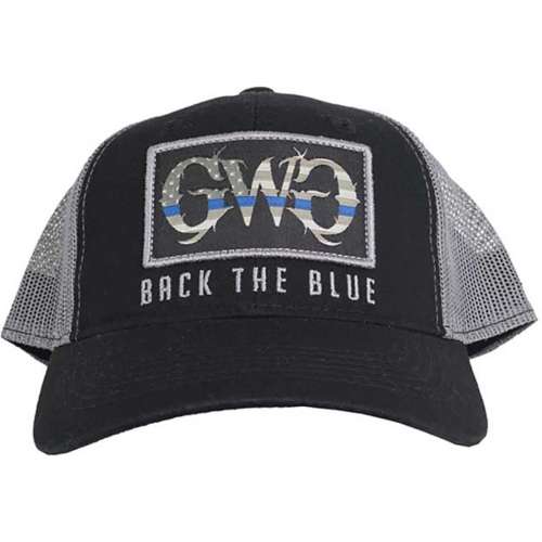 Women's Girls with Guns Back The Blue Snapback Hat | SCHEELS.com