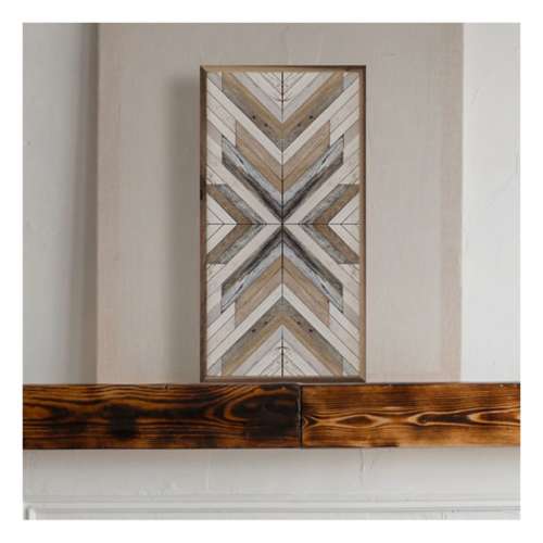 Kendrick Home Pattern Washed Driftwood Wall Art | SCHEELS.com