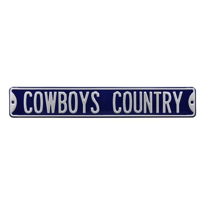 Authentic Street Signs Dallas Cowboys Country Street Sign | SCHEELS.com