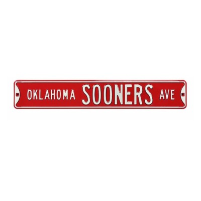 Authentic Street Signs Oklahoma Sooners "Oklahoma Sooners Ave" Street Sign