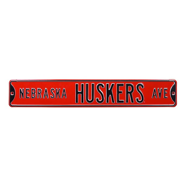Scarlett Authentic Street Signs Nebraska Cornhuskers "Nebraska Huskers ...