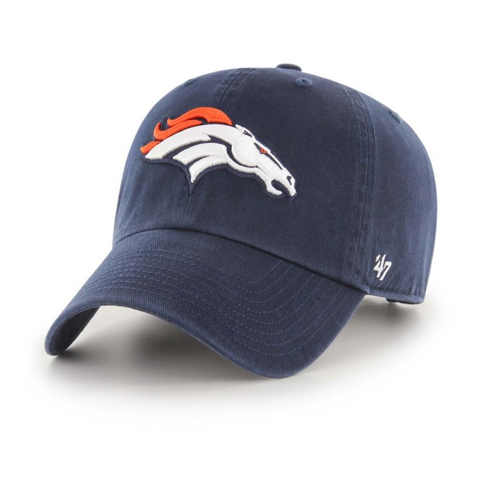 47 Brand Denver Broncos Clean Up Adjustable Hat