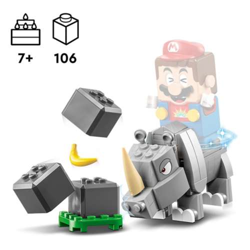 LEGO Super Mario Rambi the Rhino Expansion Set 71420 Building Set ...