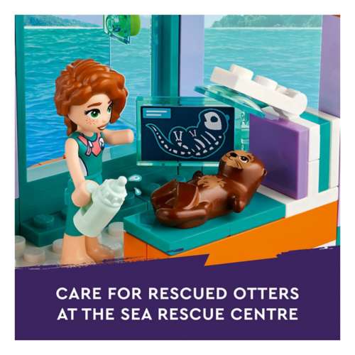 LEGO Friends Sea Rescue Center 41736 Building Set | SCHEELS.com