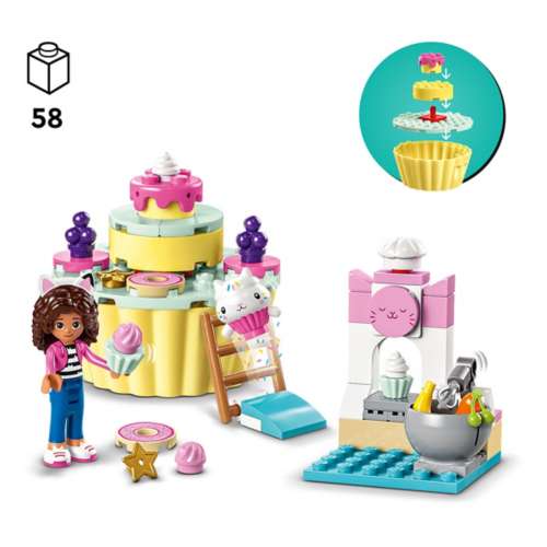 LEGO Gabby's Dollhouse Bakey with Cakey Fun 10785 Building Set ...