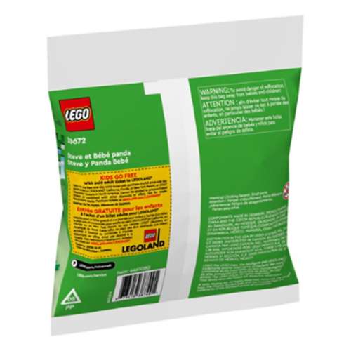 LEGO Minecraft Steve and Baby Panda 30672 Bag | SCHEELS.com