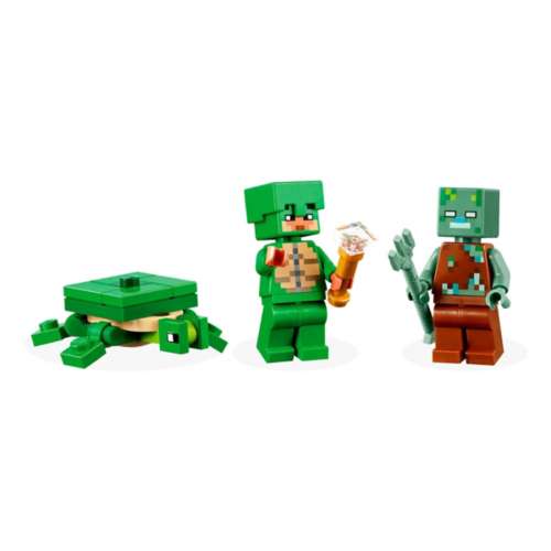 LEGO Minecraft Tutle Beach House 21254 Building Set | SCHEELS.com