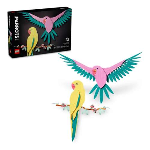 LEGO Art The Fauna Collection - Macaw Parrots 31211 Building Set ...