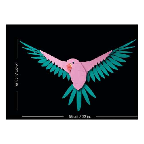 LEGO Art The Fauna Collection - Macaw Parrots 31211 Building Set ...