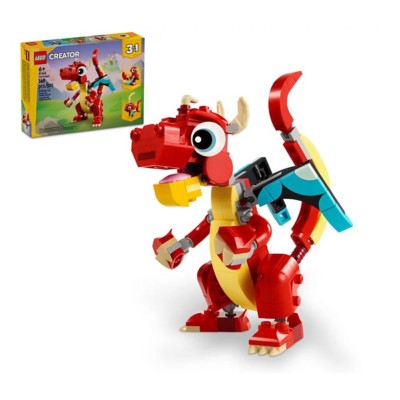 LEGO Creator 3in1 Red Dragon 31145 Building Set | SCHEELS.com