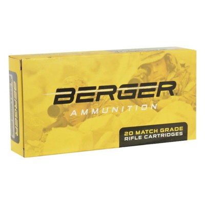Berger OTM Tactical 308 Winchester Rifle Ammunition 20 Round Box