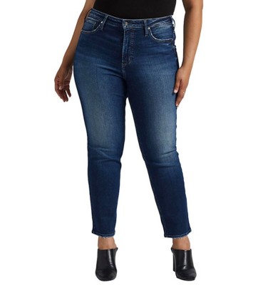 Women's Silver Jeans Co. Plus Size Infinite Curvy Skinny Jeans ...
