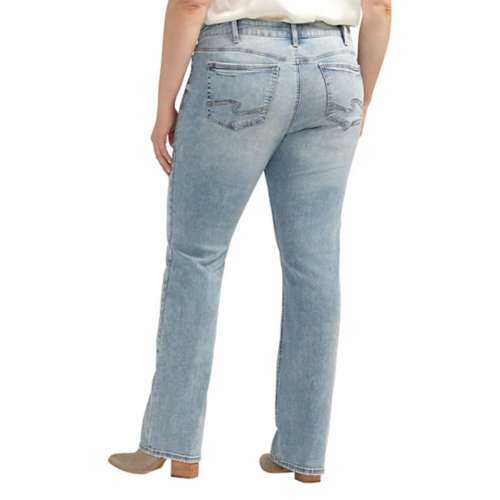 Women's Silver Jeans Co. Plus Size Elyse Slim Fit Bootcut Jeans ...