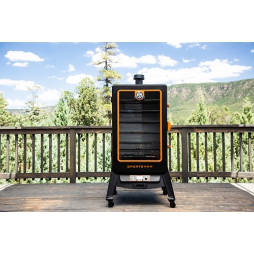 Pit Boss Sportsman 7-Series Wood Pellet Vertical Smoker - Wi-Fi and ...