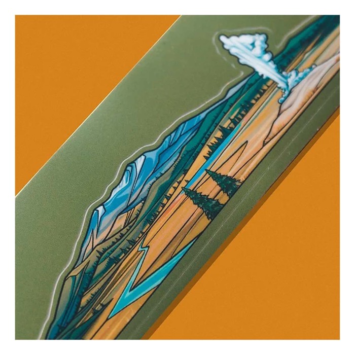 Hydrascape Yellowstone National Park Miniscape Infinity Sticker