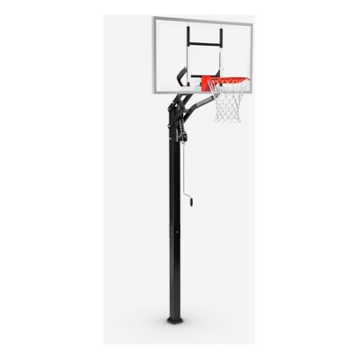 Spalding U-Turn In-Ground Basketball Hoop - Glass