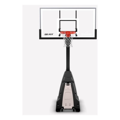 Spalding The Beast Portable Basketball Hoop - Acrylic | SCHEELS.com
