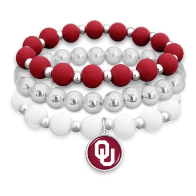 From The Heart Enterprise Oklahoma Sooners Amanda Stack Bracelet
