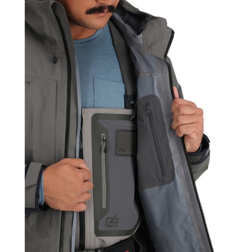 Men's Simms G4 Pro Hooded Rain Jacket
