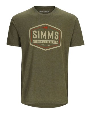 Men's Simms Fly Patch Fly Fishing T-Shirt