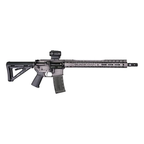 Black Rain Ordnance Titanium Battleworn Rifle With Burris RD-1 Optic