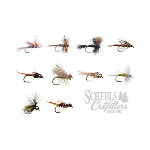 Scheels Outfitters Classic Trout Fly Assortments 10 Pack