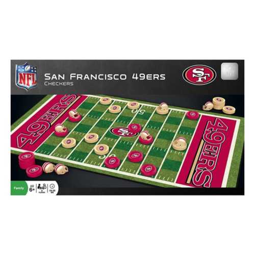 Masterpieces Puzzle Co. San Francisco 49ers Checkers | SCHEELS.com