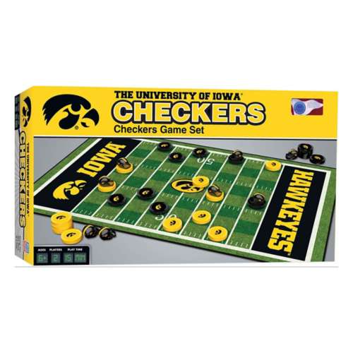 Masterpieces Puzzle Co. Iowa Hawkeyes Checkers | SCHEELS.com
