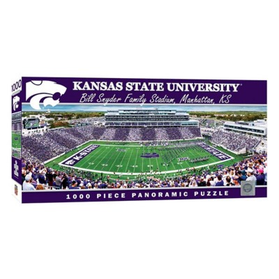 Masterpieces Puzzle Kansas State Wildcats 1000pc Panoramic Puzzle