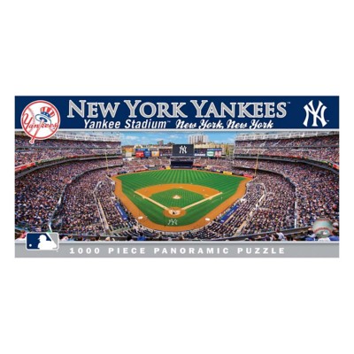 Masterpieces Puzzle Co. New York Yankees 1000pc Panoramic Puzzle ...