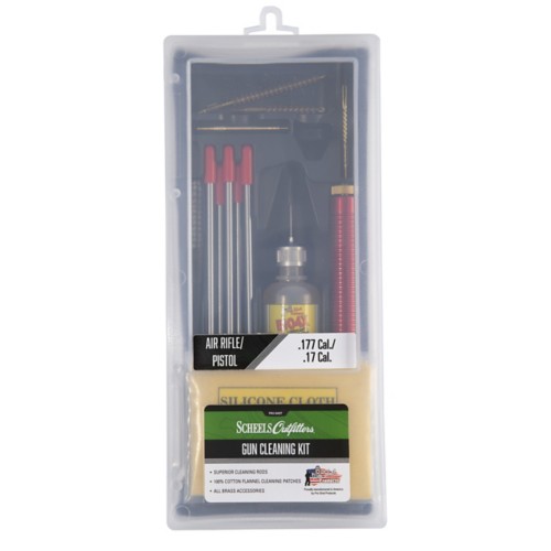 19 Scheels Outfitters .177 Air Rifle Pistol .17 Cal BX Cleaning Kit
