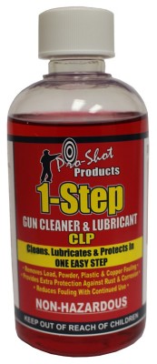 Pro Shot 1-Step Bore Cleaning Solvent and Lubricant CLP 8 oz.
