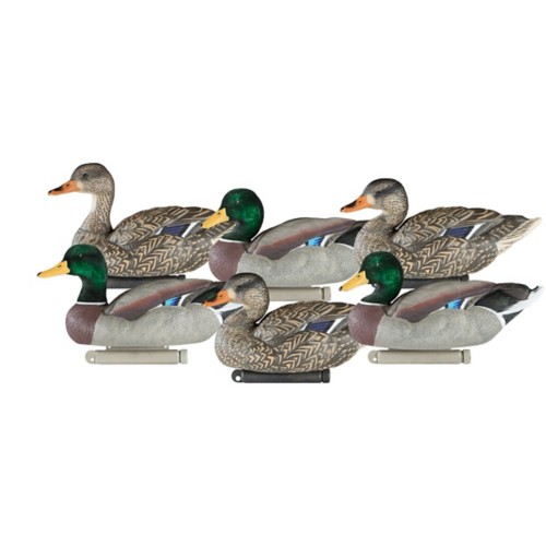 Dakota X-Treme Flocked Head Mallard Floating Decoys