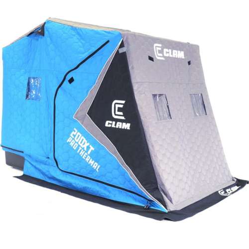 Clam Fish Trap X Series X200 Pro Thermal XT Flip-Over Ice Shelter ...