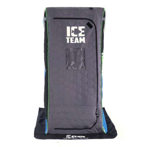 Clam Fish Trap Series Kenai XT Thermal Ice Team Edition Flip-Over Ice ...