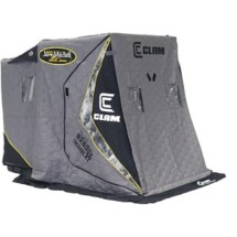 Clam Jason Mitchell Nanook XT Flip-Over Ice Shelter | SCHEELS.com
