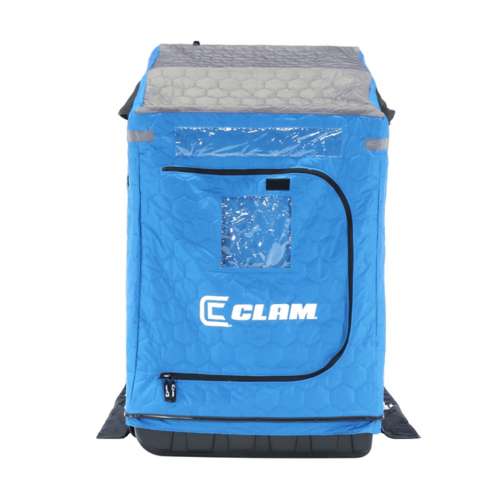 Clam Dave Genz Legacy Series Legend XT Thermal Flip-Over Ice Shelter ...
