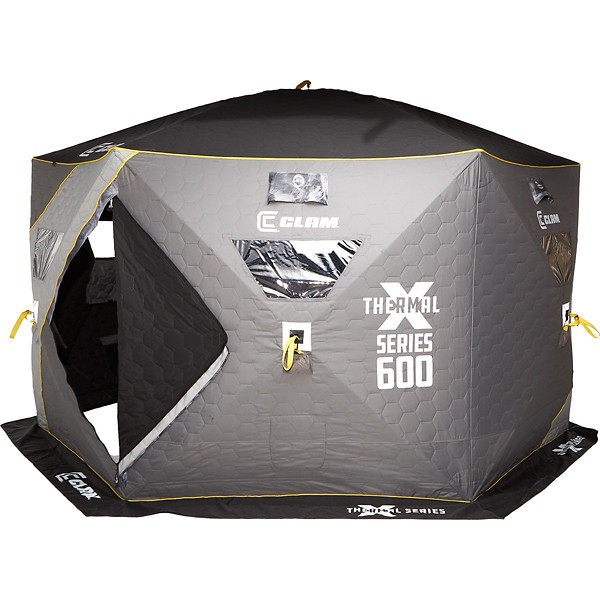 Clam Jason Mitchell X-600 Thermal Hub Ice Shelter by Clam - GearYeti.com