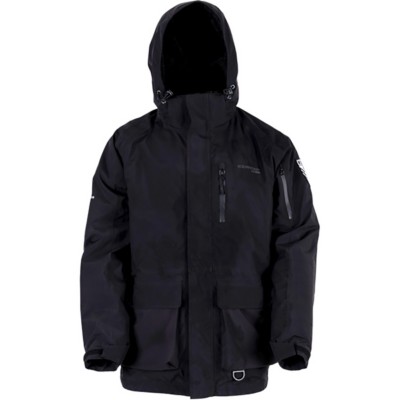 Men's IceArmor by Clam Black Delta Float Parka Detachable Hood Ice ...