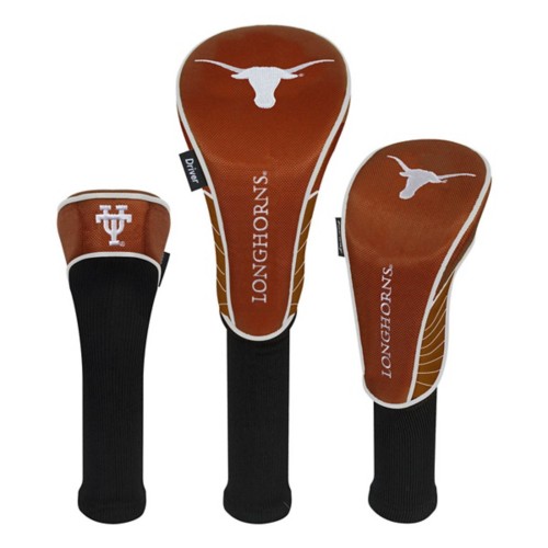 Team Effort Texas Longhorns 3 Pack Headcovers