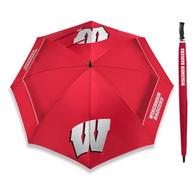 Team Effort Wisconsin Badgers 62" WindSheer Lite Umbrella | SCHEELS.com