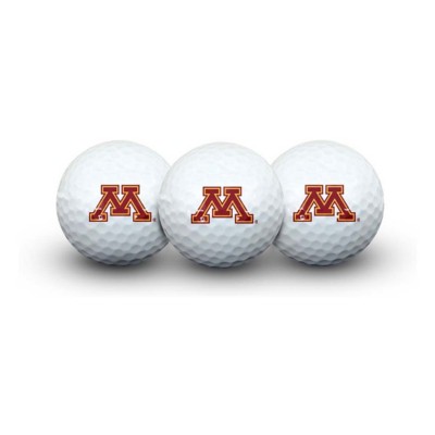 Team Effort Minnesota Golden Gophers 3 Pack Golf Balls