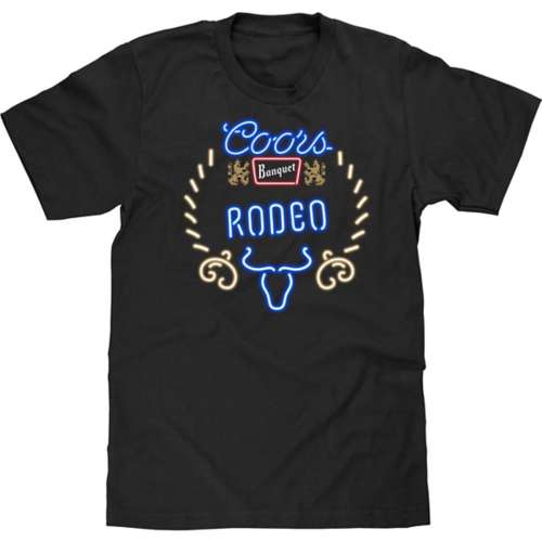 Men's Trau and Loevner Coors Banquet Neon Rodeo T-Shirt | SCHEELS.com