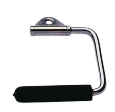 Troy Revolving Stirrup Handle with Rubber Grip