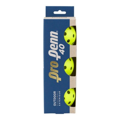 Pro Penn 40 Outdoor Pickleballs - 3 Pack