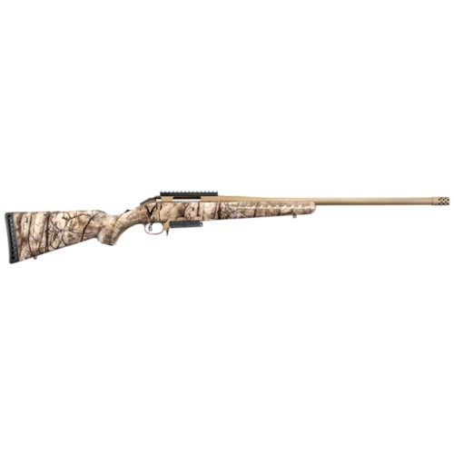 Ruger American with Go Wild Camo 450 Bushmaster Rifle