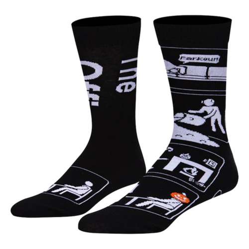 Men's ODD SOX The Office Split Crew Socks | SCHEELS.com
