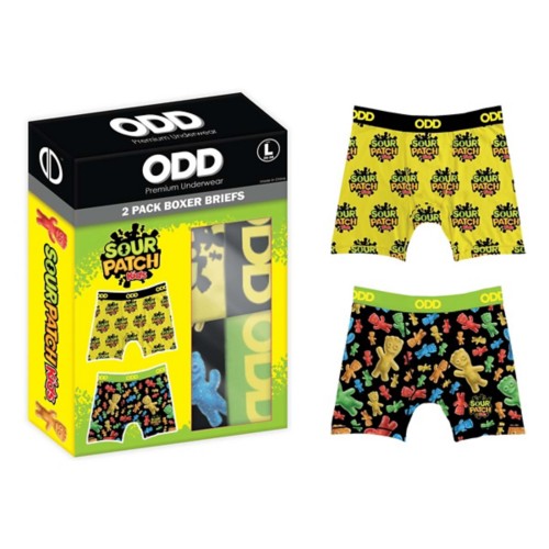 Men's ODD SOX Sour Patch Kids 2 Pack Boxer Briefs