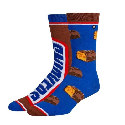 ODD SOX Snickers Split Crew Socks